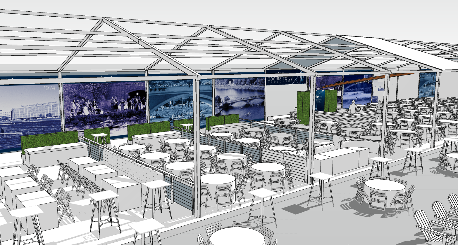 HOCR Eliot Bridge Enclosure | Head Of The Charles® Regatta